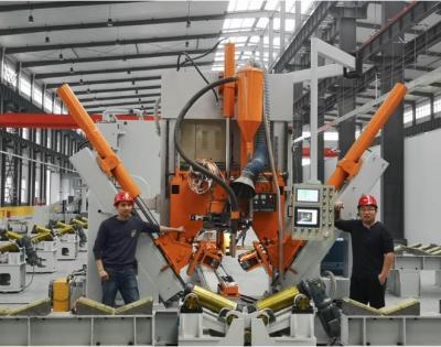 China CNC Light Pole Shut-Welding Machine 60-600mm Diameter 12000mm Length with Submerged Arc Welding for sale