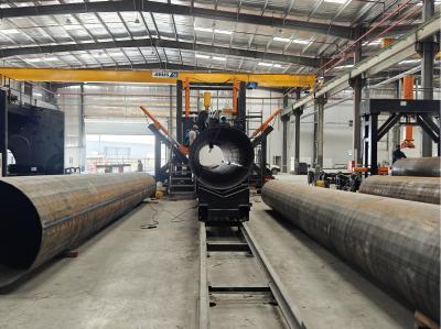 China Max diameter 2200mm Highmast And Monopole Seam Welding Machine for sale