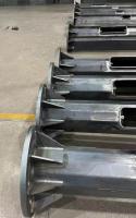 China Robot Base Plate Welding Machine RW-120/300 for Light Poles 12m 300mm for sale