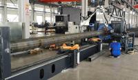 China Steel Light Pole Welding CNC Cutting Machine 120-260mm Robot System for sale