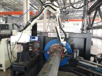 China Robot Base Plate Welding Machine For Light Pole Model RW-120/300 for sale