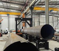 China High Mast Assembly Straightening Machine HJZ-1800 for Monopole 5G Pole 1800mm Diameter for sale