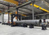 China High Mast Assembly Straightening Machine HJZ-1800 for Monopole 5G Pole 1800mm Diameter for sale