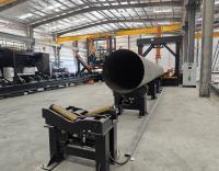 China High Mast Assembly Straightening Machine HJZ-1800 for Monopole 5G Pole 1800mm Diameter for sale