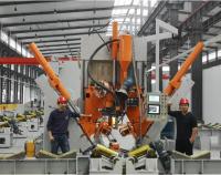 China 12000KN CNC Tandem Press Brake 2x6000mm for 14mm Steel Bending for sale