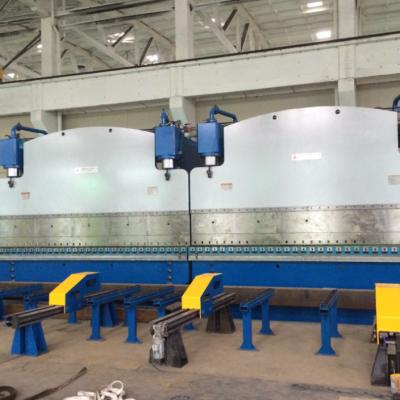 China CNC Tandem Hydraulic Press Brake 2x320 Ton 6000mm DELEM DA53T for sale