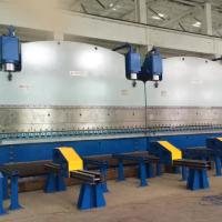 China CNC Tandem Hydraulic Press Brake 2x320 Ton 6000mm DELEM DA53T for sale