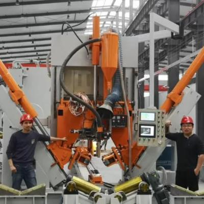 China 12m Pulse MIG CNC Pole Shut Welding |Street Light Pole Welding Machine for sale