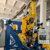 China CNC Pole Shut-Welding Machine with Submerged Arc Longitudinal Straight Seam Welding for 12000mm Ultra Long Light Pole and 1 Person Simple Operation for sale