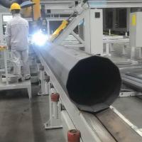China Large Diameter 600mm Pulse MIG Light Pole Welding Machine with 12m Welding Stroke for Street Light Poles for sale