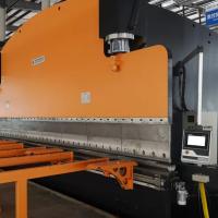 China CNC Double Linkage Bending Machine For 14m Tapered Octagonal Street Light Pole for sale