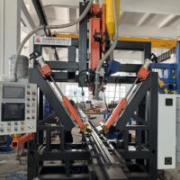 China Light Pole Shut-Welding Machine 340/14000 for 60-340mm Circular & Polygonal Poles for sale