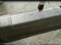 China CNC Light Pole Door Cutting Machine 350mm Max Diameter 2000mm Cutting Length with Hypertherm Plasma for sale