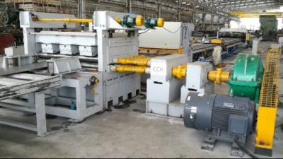 China 6mm x 1600mm Economical Steel Coil Cut-to-Length Machine for Light Poles - 15 Ton Capacity, 13 Roller Leveling System for sale