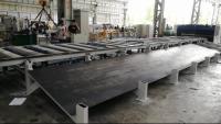 China Professional 6X1600 Light Pole Plate Slitting Machine - 6mm Thickness, 1600mm Width Capacity for Tapered Steel Processing for sale