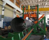 China CMC 340/12000 Light Pole Shut-Welding Machine for 60-340mm Diameter Poles with 12m Length Capacity for sale