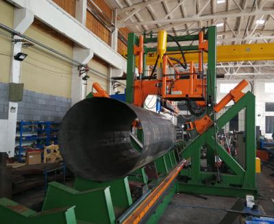 China CMC 340/12000 Light Pole Shut-Welding Machine for 60-340mm Diameter Poles with 12m Length Capacity for sale