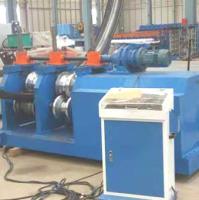 China Guardrail Steel 15KW 3 Roller Plate Bending Machine for 2.5-4mm Thickness with 750mm Width Capacity for sale