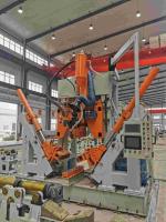 China CNC 5G Pole Shut Welding Machine HM800/14000 - 14m Length, 200-800mm Diameter Range, Submerged Arc Welding for sale