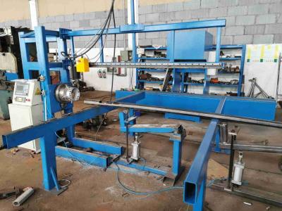 China 2500mm CNC Plasma Light Pole Door Cutting Machine | 58-300mm Pipe Diameter | 1.5kW Servo Motor for sale