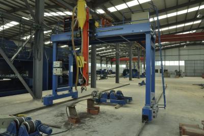 China High Efficiency Light Pole Welding Machine for 300-2000mm Diameter Pipes with 12000mm Length Capacity for sale