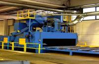 China HPG126 Heavy H-beam Shot Blasting Machine - 1200mm Cleaning Height, 108.4kW Power, Automatic Digital Control for sale