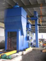 China ZZ320-11 Roller Conveyor Shot Blasting Machine with 11KW Motor and 220 Kg/min Capacity for Steel Plate Descaling for sale