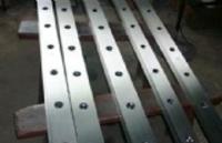 China H13 9CrSi Shearing Machine Blades for Steel Carbon Cutting - HRC 50-63° Hardness ±0.002mm Tolerance for sale