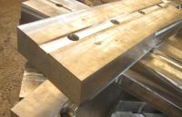 China Industrial Shearing Machine Blades HRC 50-63° with ±0.002mm Tolerance for Steel Plate Cutting for sale