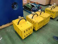 China Hot Dip Galvanizing Vibrator Equipment 750×500×280mm with 1000 kgf Force and 2800 Hz Frequency for sale