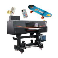China UV DTF Printer 30cm I3200-U1 Three Print Head All in One for Glass Ceramic Acrylic for sale