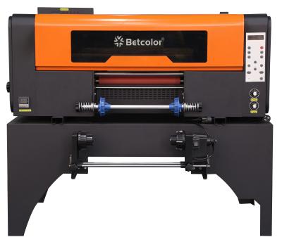 China 30cm UV DTF Printer Roll to Roll with XP600 Printhead for Crystal Lamination Sticker Label for sale