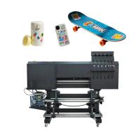 China UV DTF Printer 60cm 3 Heads Crystal Label Transfer Sticker Printing Machine 2025 for sale