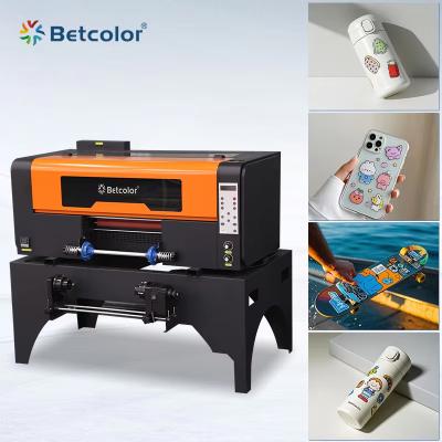China Factory Direct 3 Head 30cm UV DTF Printer Desktop DIY Custom Garments Heat Transfer Inkjet for sale