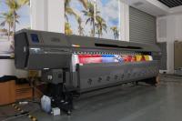China 3.2m Double Row UV Printer C8 PLUS 8 Heads 4 Color Large Format Inkjet for sale