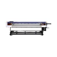 China 3.2M 4 Head 4 Color UV Printer with I3200U1 Printheads ADL-8324 for sale