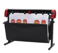 China Contour Positioning Die-Cutting Machine UV Camera Cutting for Flex Material 600mm Working Width for sale
