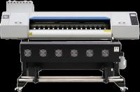 China Eco Solvent Printer 1.3M 2 Head 8 Color I3200A1 i3200E1 F1080 ADL-7132 for sale