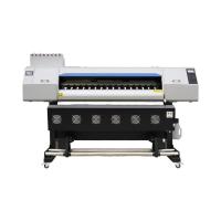China Eco Solvent Printer 1.3M 2 Head 8 Color I3200A1 i3200E1 F1080 ADL-7132 for sale
