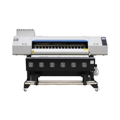 China Eco Solvent Printer 1.3M 2 Head 8 Color I3200A1 i3200E1 F1080 ADL-7132 for sale