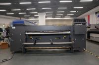 China Industrial Digital Large Format Printer HB1806 6 Heads 1.8m Hybrid UV Printer Three Row UV Mesh Belt for sale
