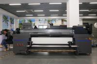 China I3200 UV Flatbed Printer 1.8m 6 Heads 4 Colors Large Mesh Belt Machine for sale