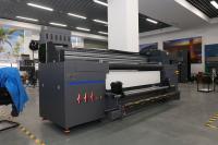 China I3200 UV Flatbed Printer 1.8m 6 Heads 4 Colors Large Mesh Belt Machine for sale