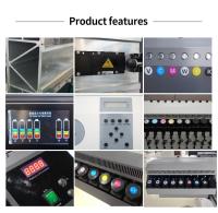 China ADL-2513 UV Flatbed Printer 2-12 Ricoh G6 Heads 250x130cm Industrial Printing Machine for sale