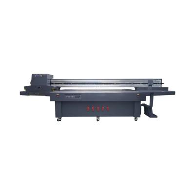 China ADL-2513 UV Flatbed Printer 2-12 Ricoh G6 Heads 250x130cm Industrial Printing Machine for sale
