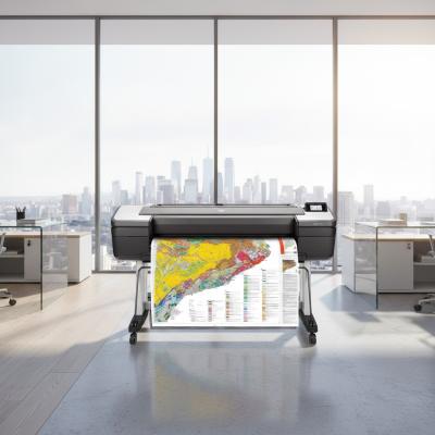 China HP DesignJet T1700 Pigment Ink Inkjet Printer Multifunctional 44 Inch High Resolution for sale