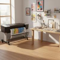 China HP DesignJet T1700 44-Inch Pigment Inkjet Multifunction Printer High Resolution 1-Year Warranty for sale