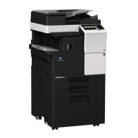 China Kon Ica Minolta Bizhub 287 367 Black White Multifunction Copier Printer Scanner A3 A4 Floor Standing 600dpi for sale