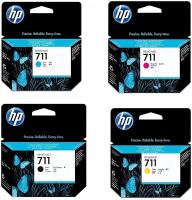 China HP Original 711 Full Ink Cartridge 3-Pack 29ml Compatible with HP T250 T520 Plotter for sale