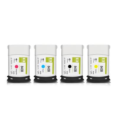 China Becolor 843 Compatible Ink Cartridge 400ml for HP XL 4000 4100 4500 5100 Printers for sale